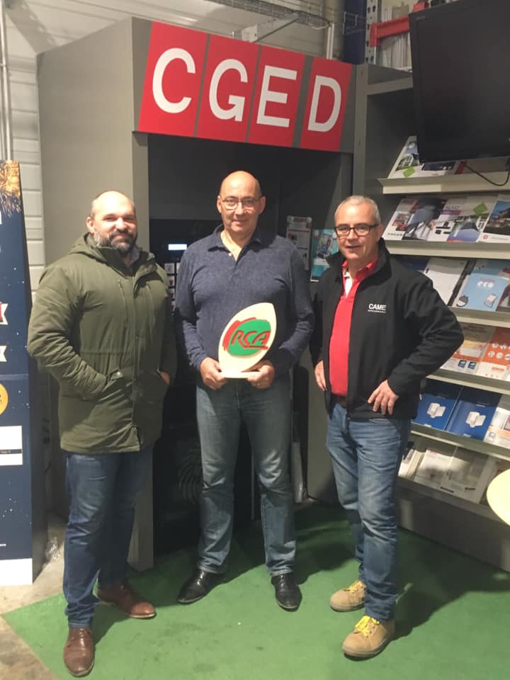 CGED, Partenaire Panneau - Rugby Club Auxerrois
